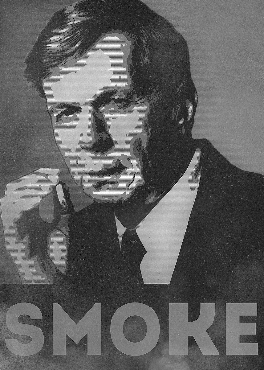 'Smoke! Funny Obama Hope Parody (Smoking Man) The very ... ' Poster ...