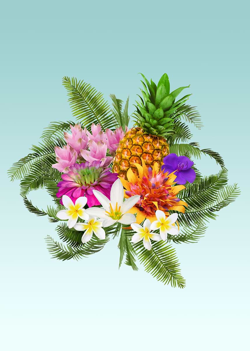 'Offering' Poster, picture, metal print, paint by Marta Li | Displate