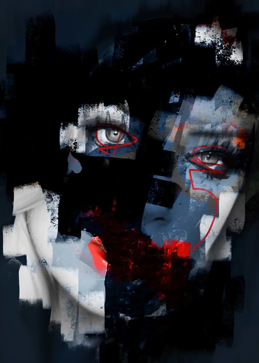 'Hidden' Poster, picture, metal print, paint by Daniel Malta | Displate