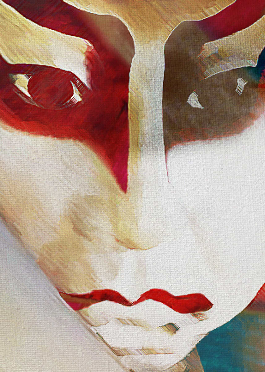 '悪人 (Bad Man)' Poster, picture, metal print, paint by Fernando Vieira ...