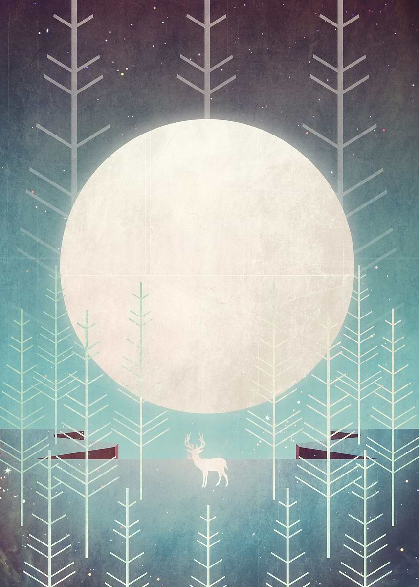 'Silent Night' Poster, picture, metal print, paint by Annisa Tiara ...