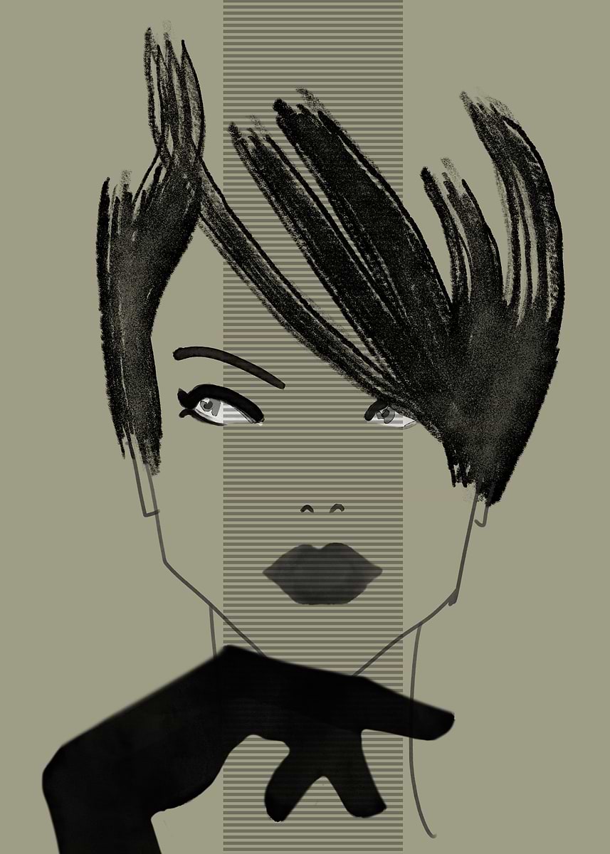 'Shadowoman 07' Poster, picture, metal print, paint by Mod Artisto ...