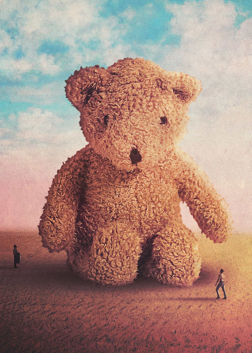 'The Irony Of The Absurd' Poster, picture, metal print, paint by seam ...