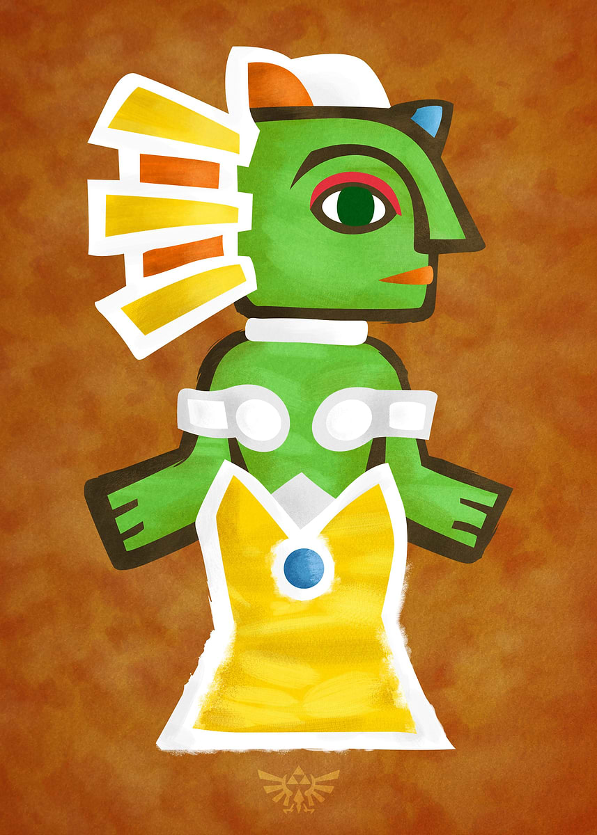 ''OREN'S PAINTING' The Zora's Queen is a WHAT!? a painti ... ' Poster ...