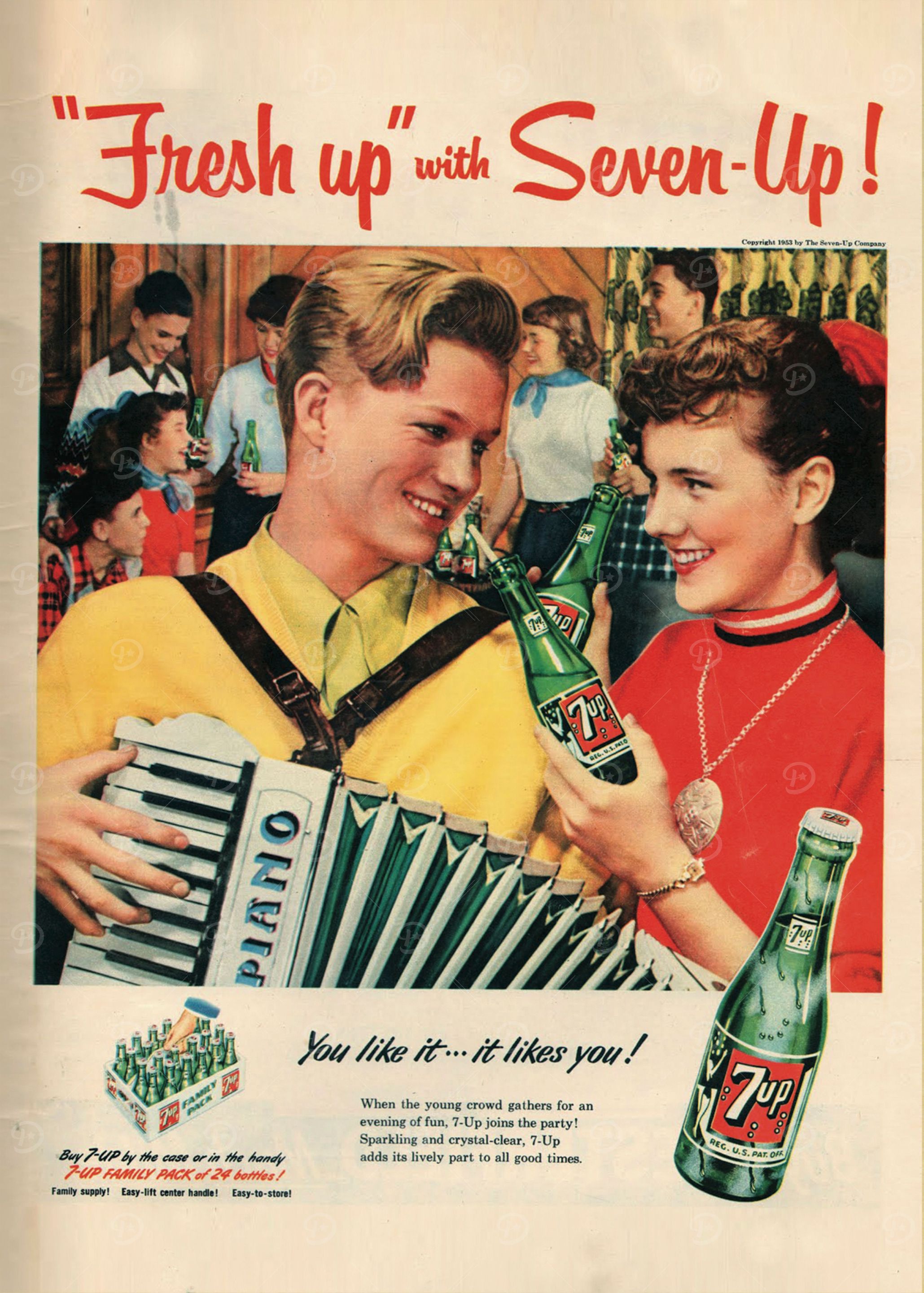 'Vintage Advertising Poster' Poster, picture, metal print, paint by ...