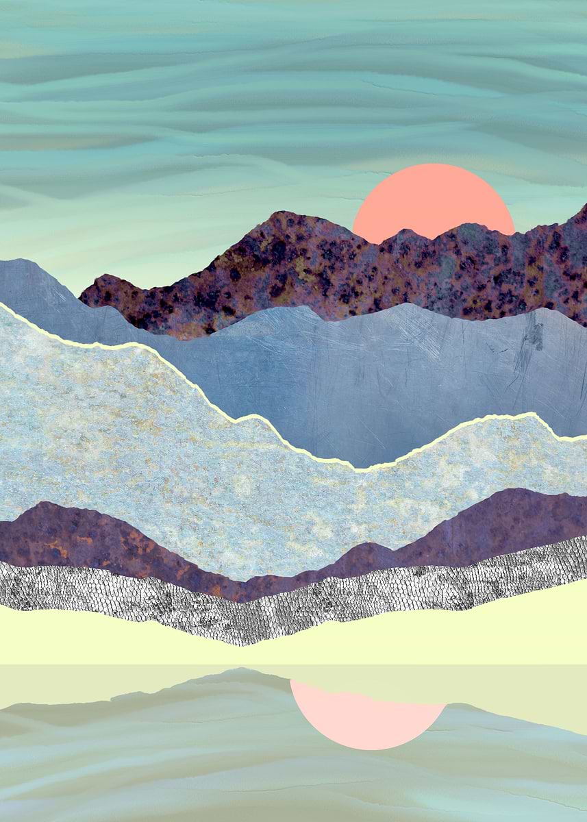 'Summer Dawn' Poster, picture, metal print, paint by SpaceFrog Designs ...