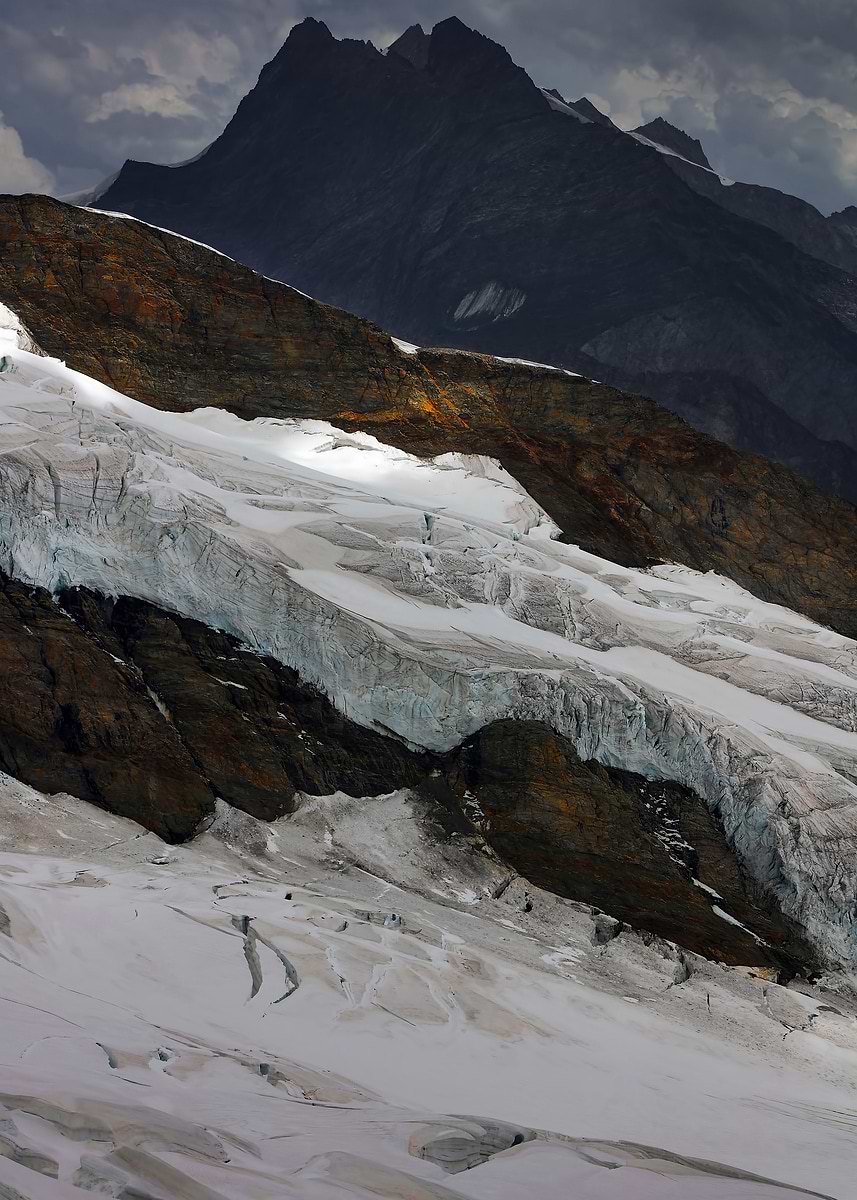'Layer of Snow' Poster, picture, metal print, paint by Conceptual ...