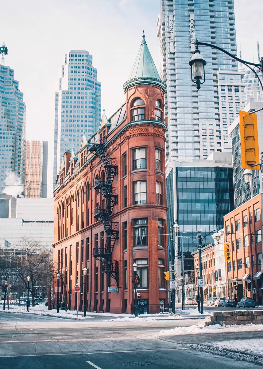 'Gooderham Building' Poster, picture, metal print, paint by Conceptual ...