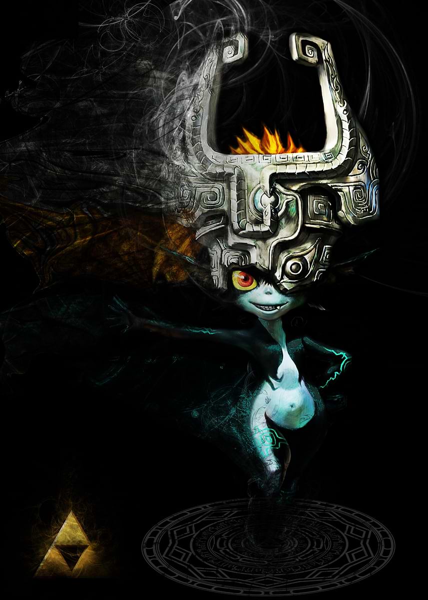 'Midna ' Poster, picture, metal print, paint by abigail pinzon | Displate