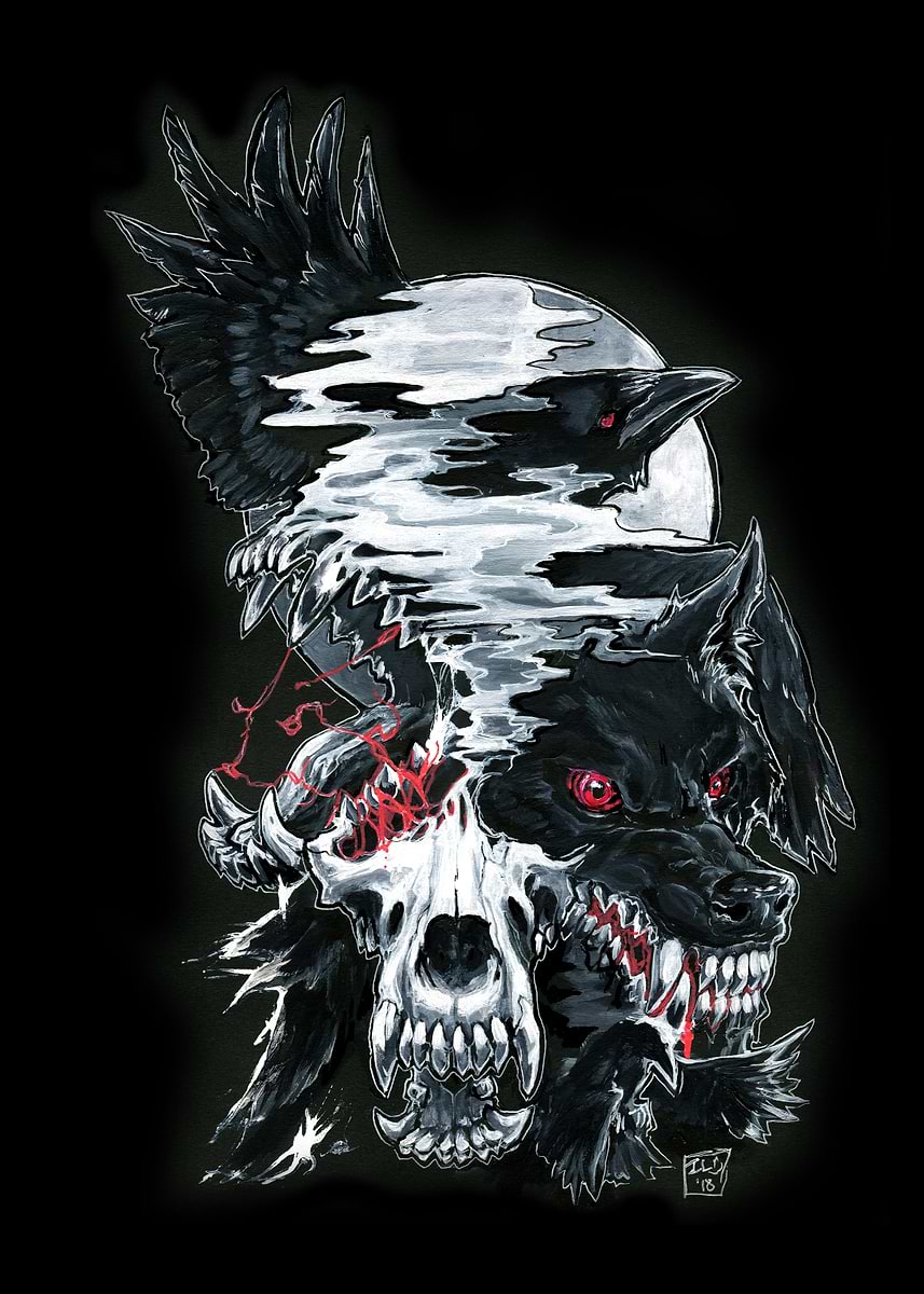 'Bloody Murder' Poster, picture, metal print, paint by Isabelle Davis ...