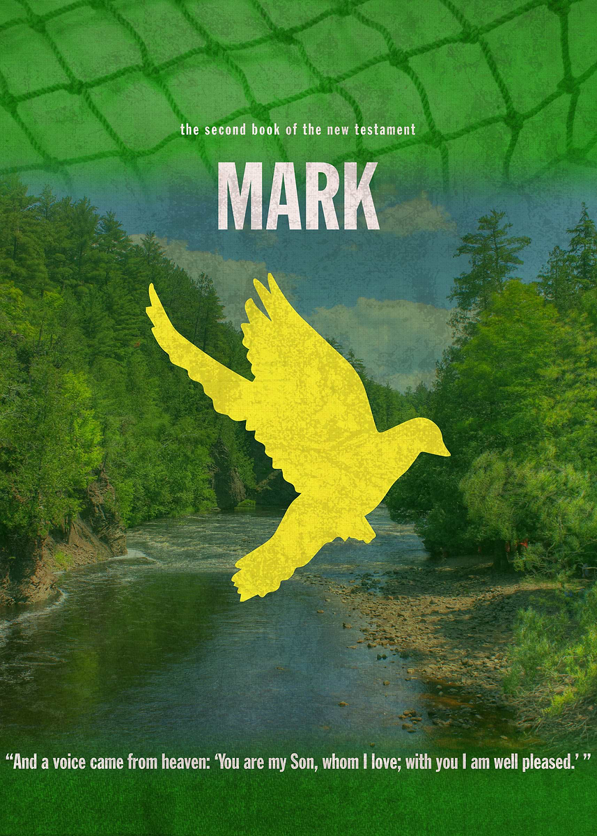 'Mark Books Of The Bible Series New Testament' Poster, picture, metal ...