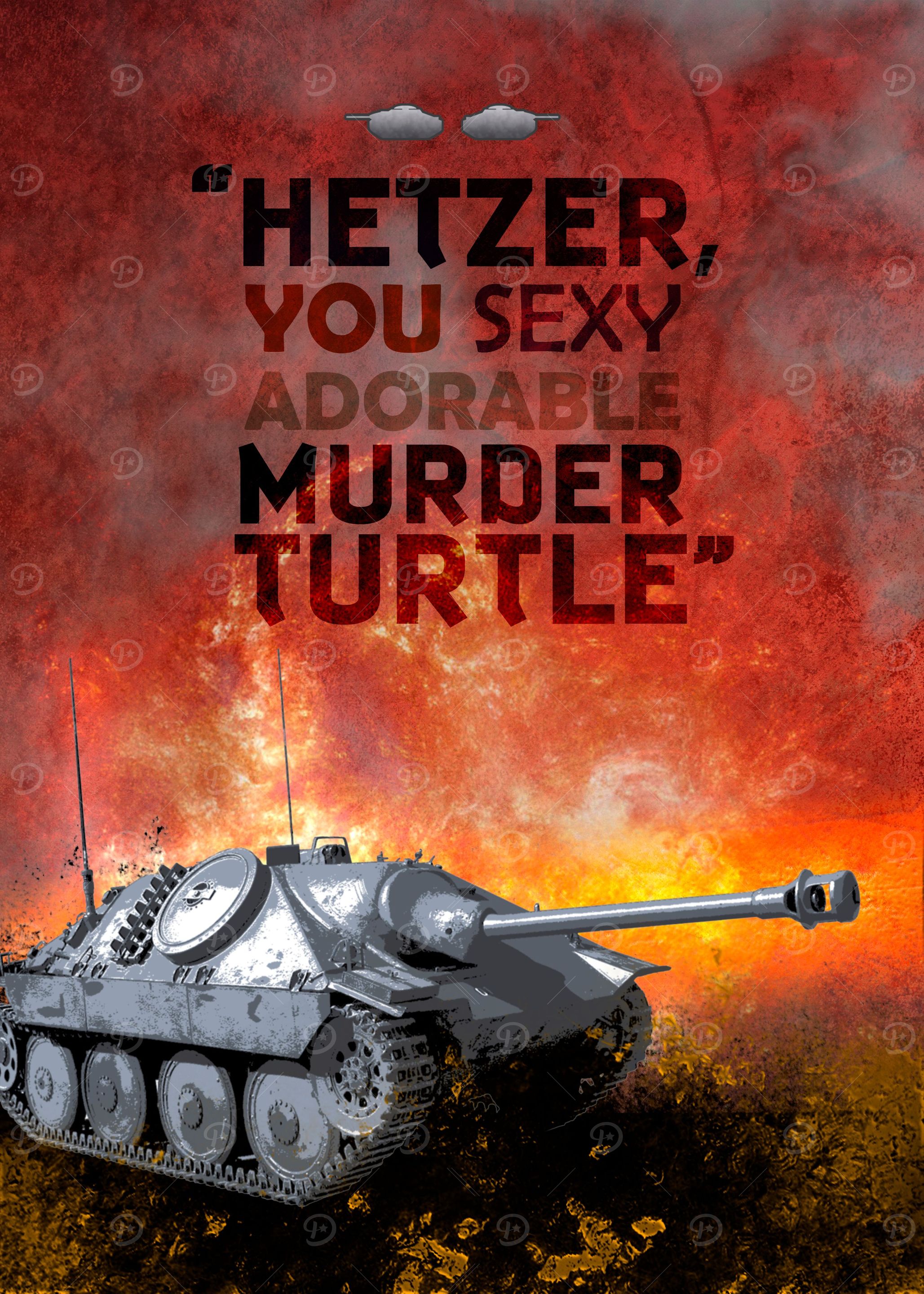 'Murder Turtle' Poster, picture, metal print, paint by Dale Broman ...