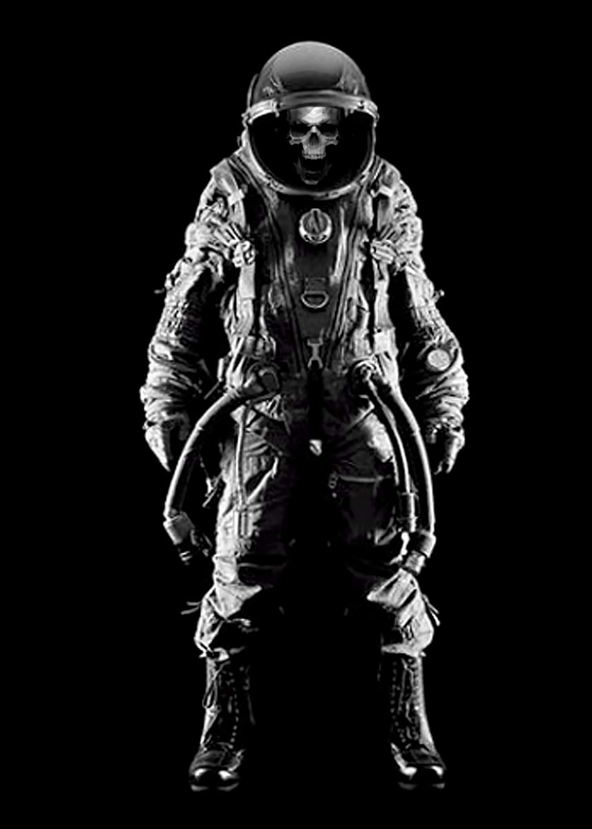 'Dead cosmonaut' Poster, picture, metal print, paint by Philipe David ...