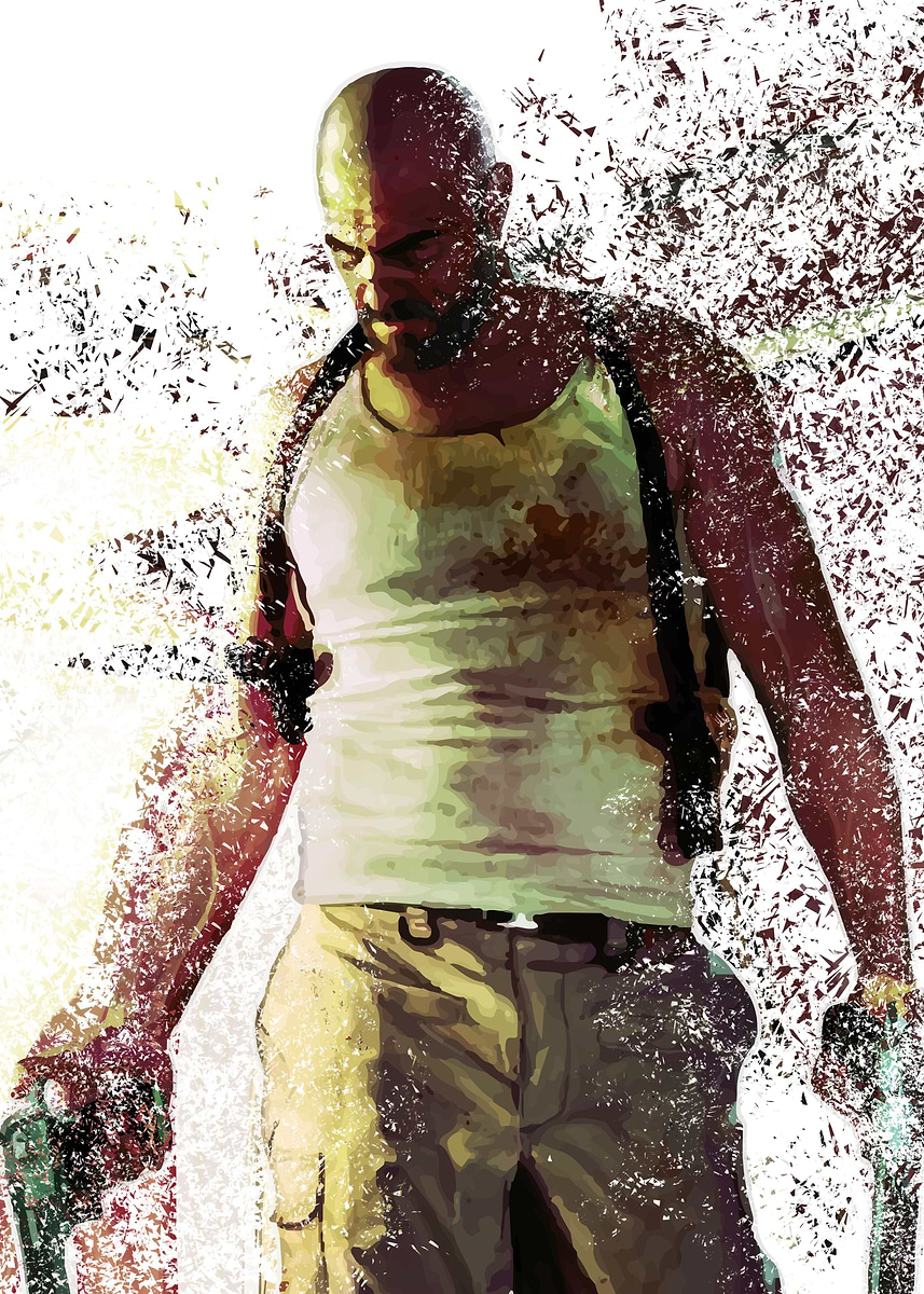 'Max' Poster, picture, metal print, paint by Leonard Mendoza | Displate