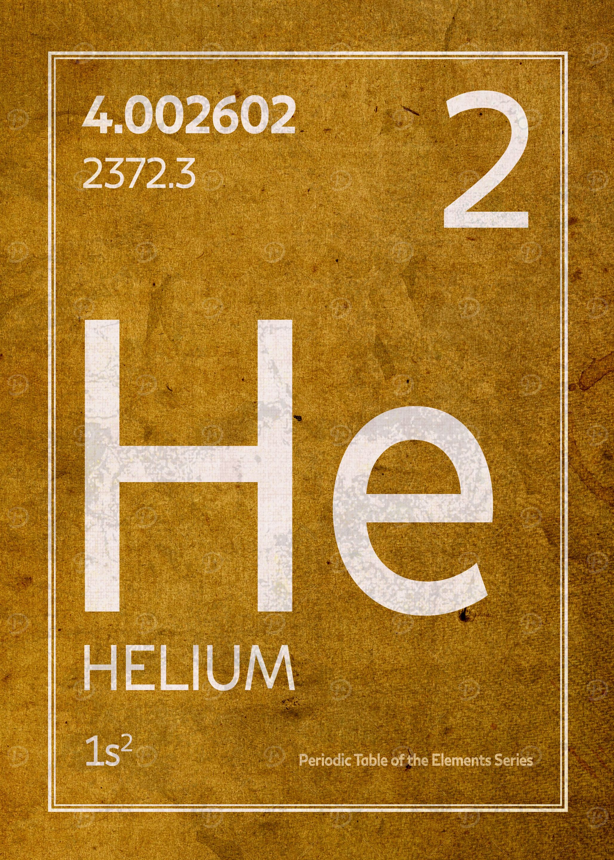 'Helium Element Patent' Poster, picture, metal print, paint by Design ...