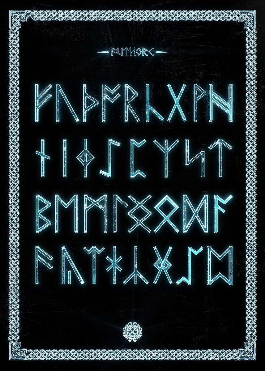 'FUTHORC' Poster, picture, metal print, paint by Christopher Sanabria ...