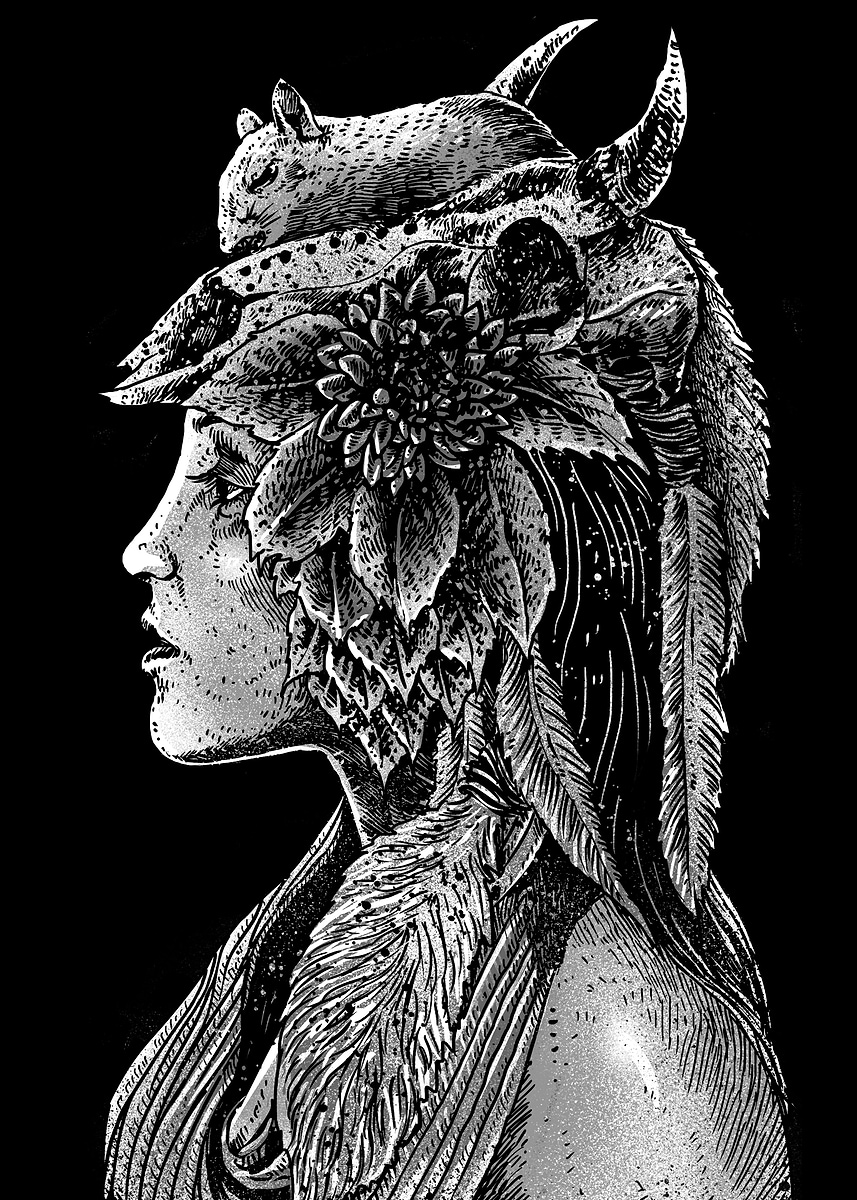 'Charismatic' Poster, picture, metal print, paint by design by ...