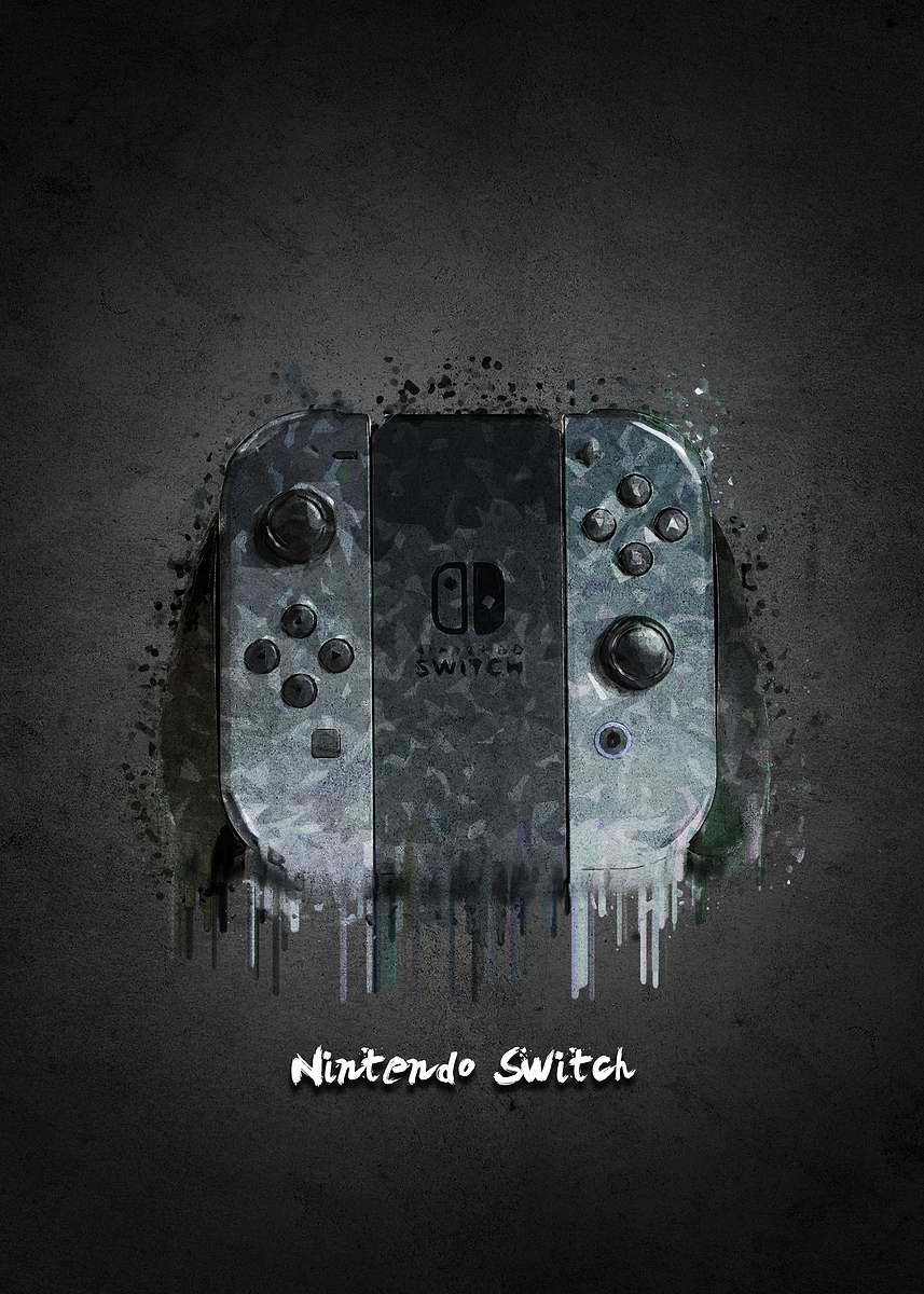 'nintendo switch' Poster, picture, metal print, paint by Gab Fernando ...