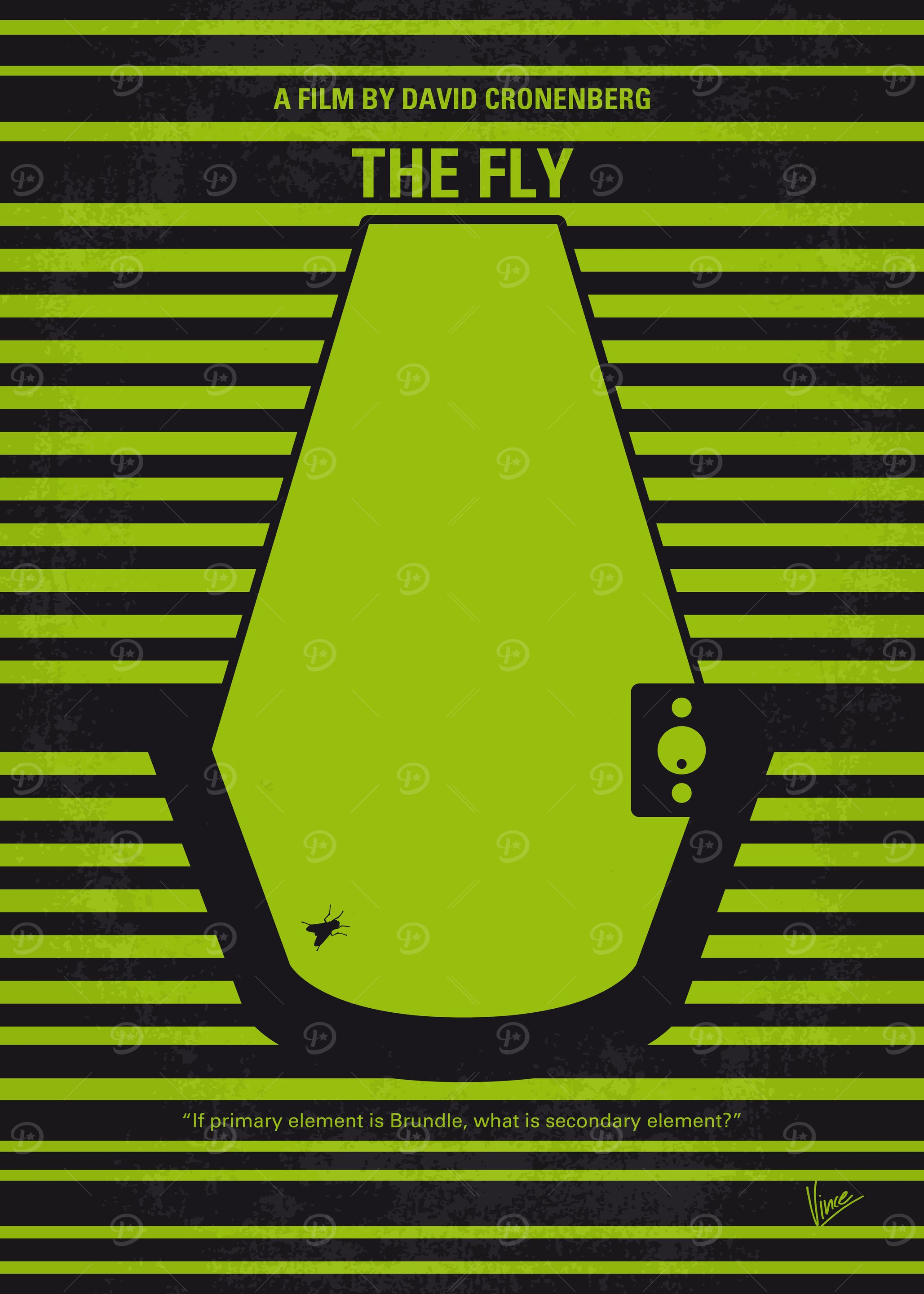 'No991 My THE FLY' Poster, picture, metal print, paint by Chungkong Art ...