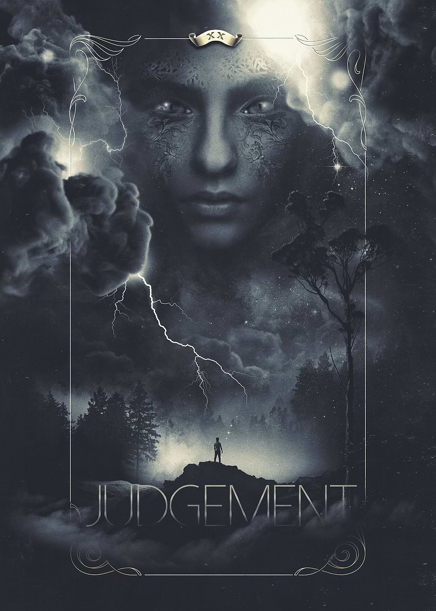 'Judgement' Poster, picture, metal print, paint by Barrett Biggers ...