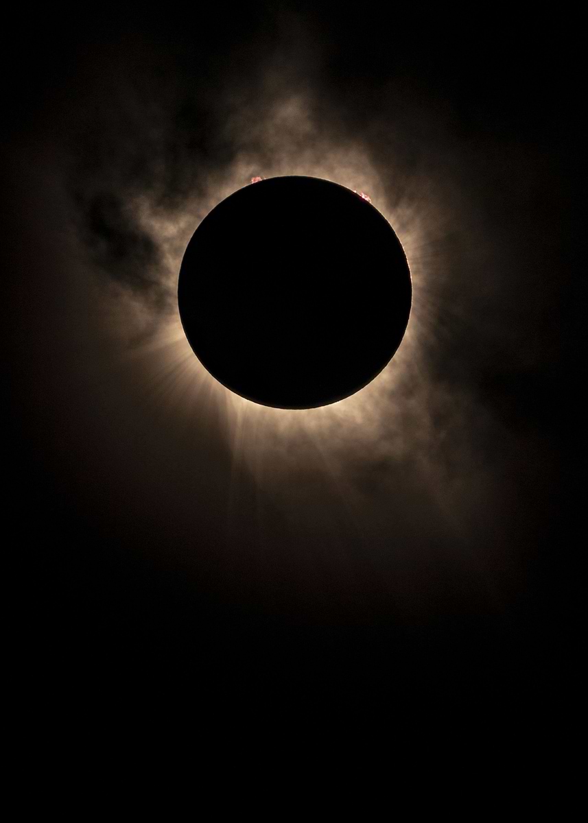 'Eclipse 2017' Poster, picture, metal print, paint by Randy Lemoine ...