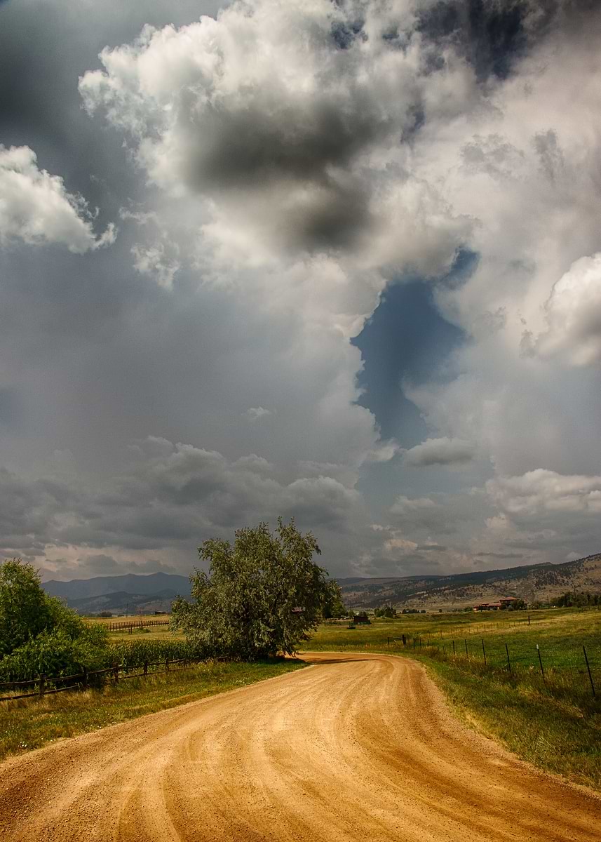 'Colorado Country Road' Poster, picture, metal print, paint by Stephen ...