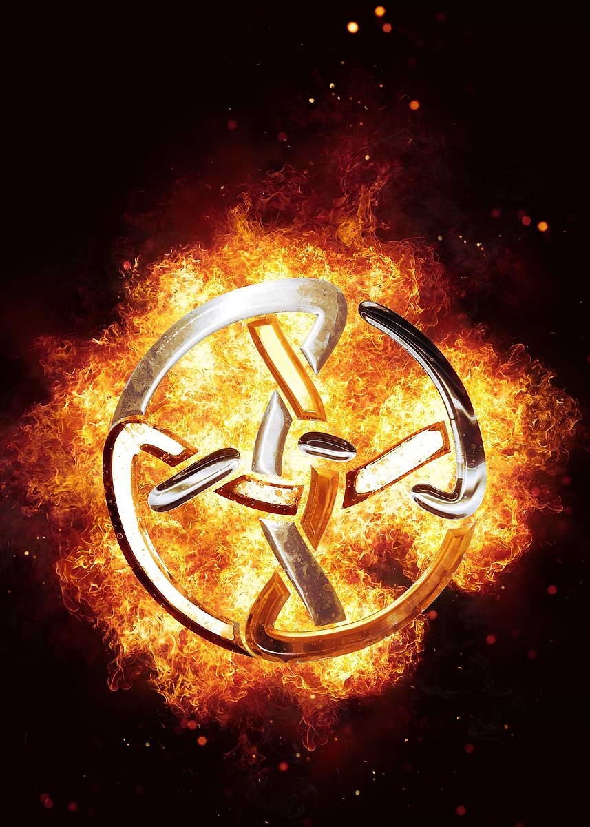 '4 Elements' Poster, picture, metal print, paint by Petra Rommelfanger ...