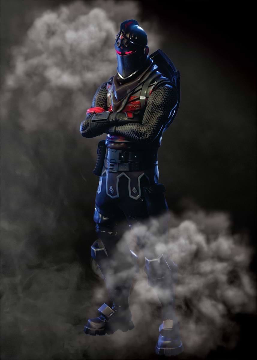 'KIT Black Knight right' Poster, picture, metal print, paint by Pedro ...