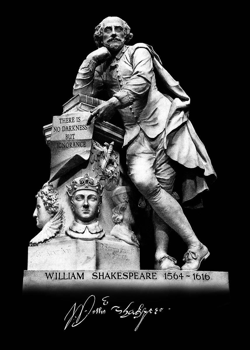 'William Shakespeare' Poster, picture, metal print, paint by Carlos ...