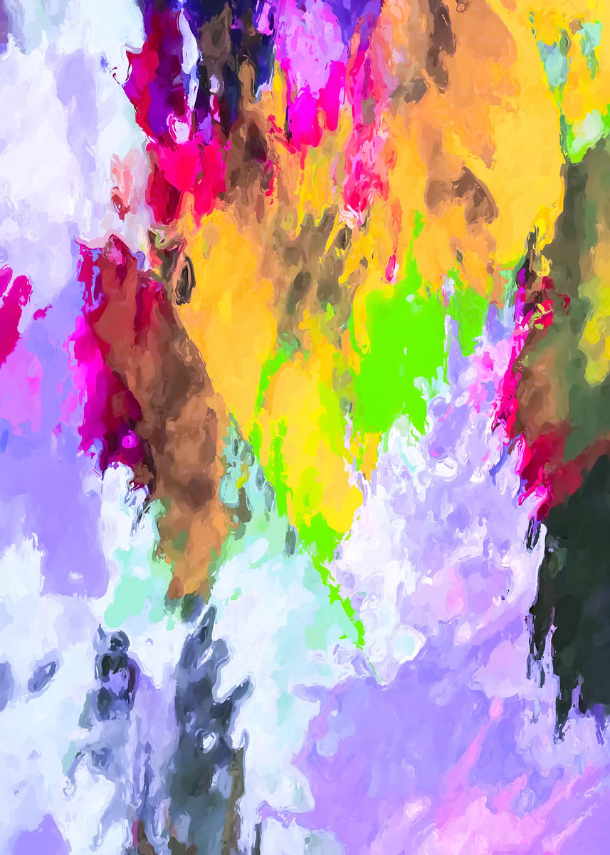 'painting texture abstract' Poster, picture, metal print, paint by ...