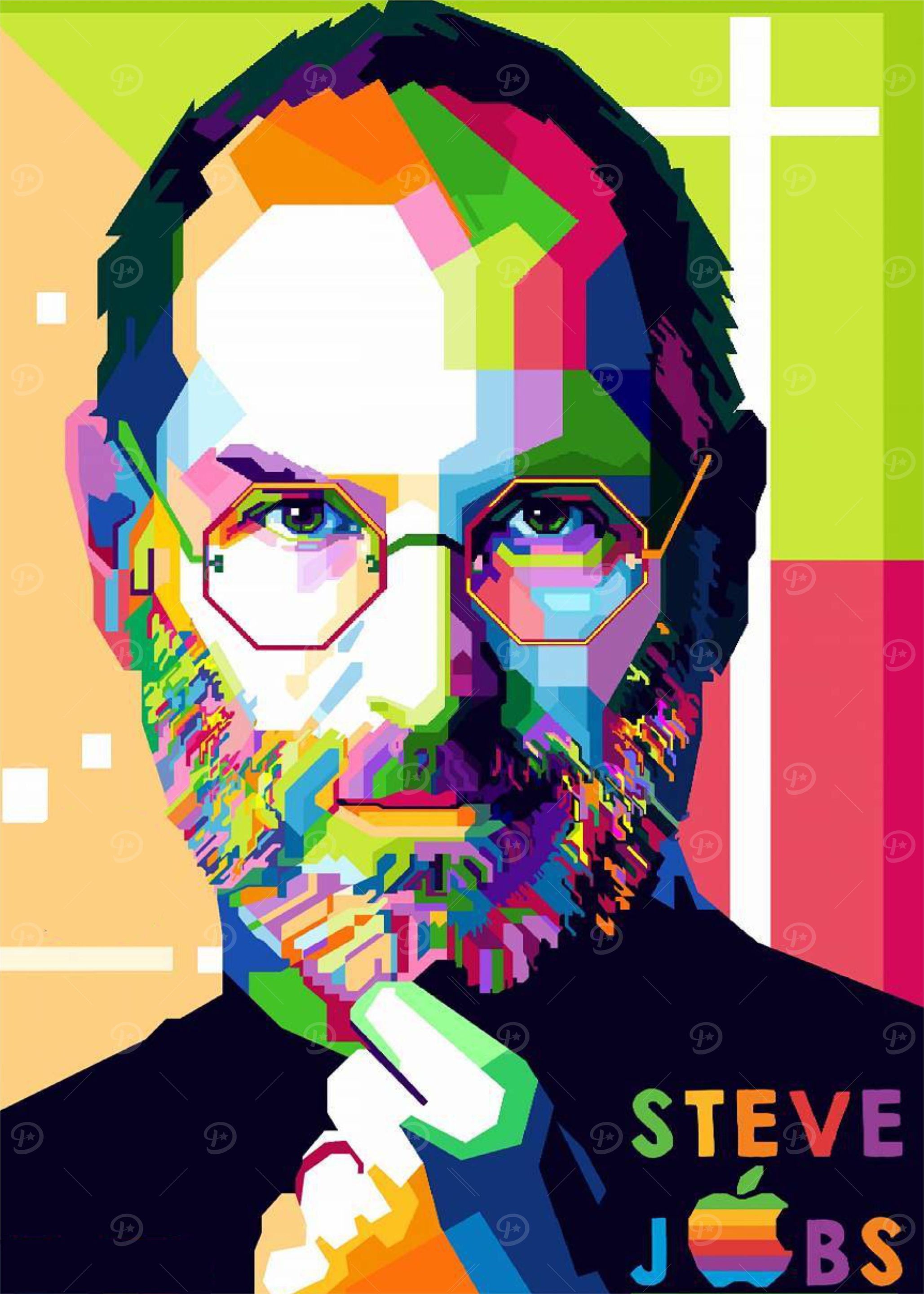 'Steve Jobs' Poster, picture, metal print, paint by Erik Hermawan ...