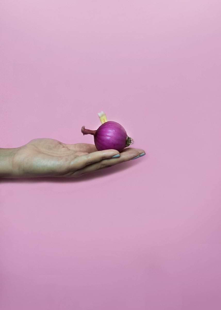'Onion with a tooth' Poster, picture, metal print, paint by Daniel ...