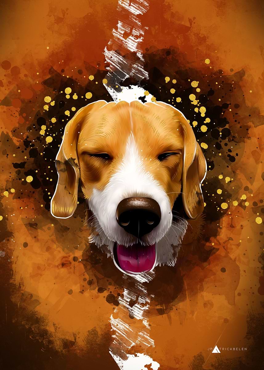 'Ollie' Poster, picture, metal print, paint by 5c9b3d1d46c23 | Displate