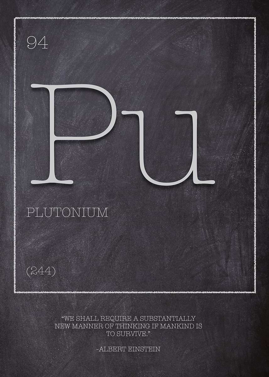 'Plutonium' Poster, picture, metal print, paint by Chad Clarke | Displate