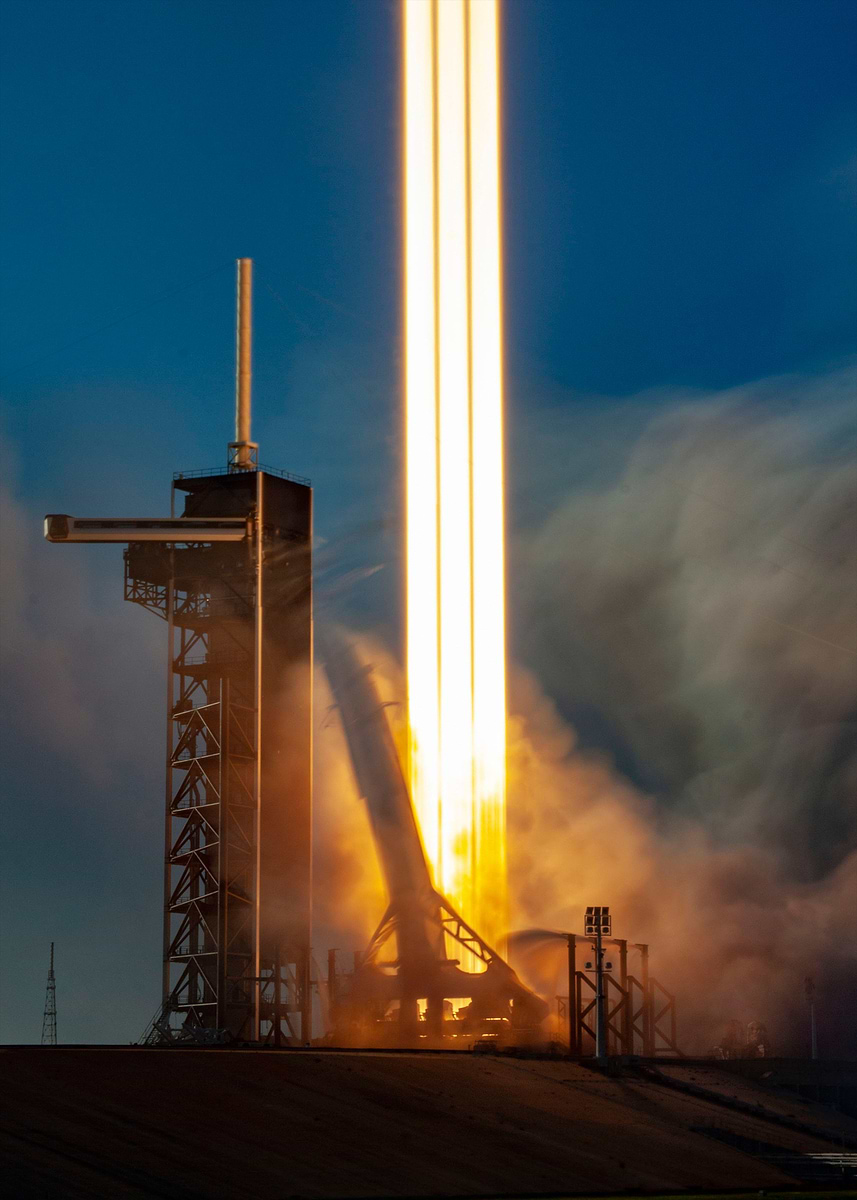 'Falcon Heavy ' Poster, picture, metal print, paint by Conceptual ...