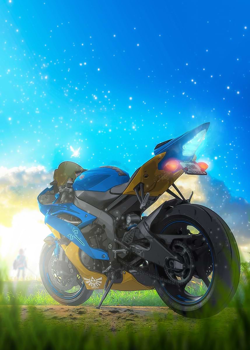 'Epona R6' Poster, picture, metal print, paint by Ballesta Edits | Displate