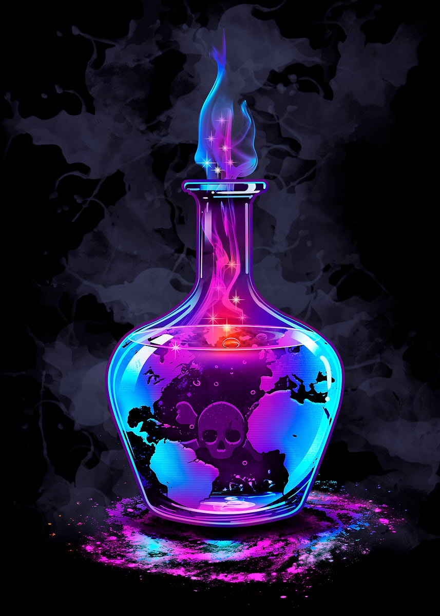 'Poison ' Poster, picture, metal print, paint by Alfonso Navas | Displate