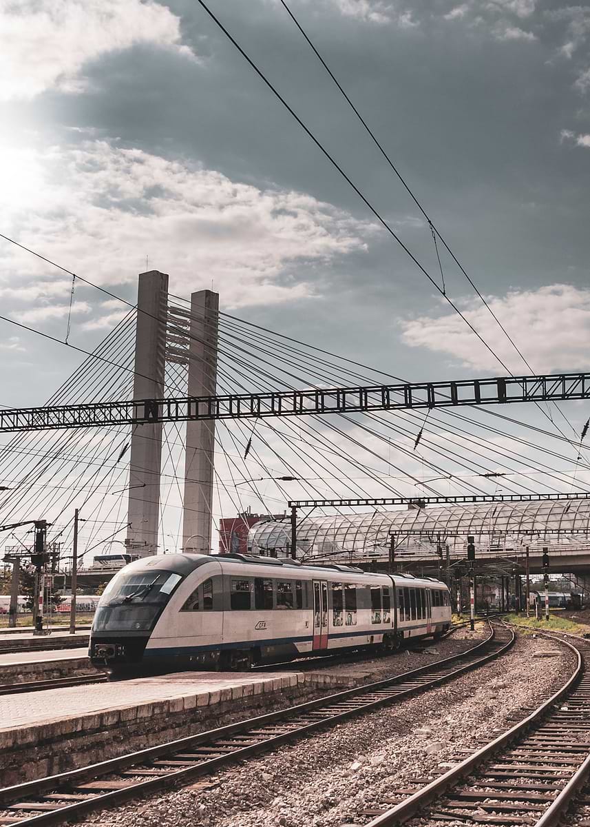 'High speed fast train' Poster, picture, metal print, paint by 21 MXM ...