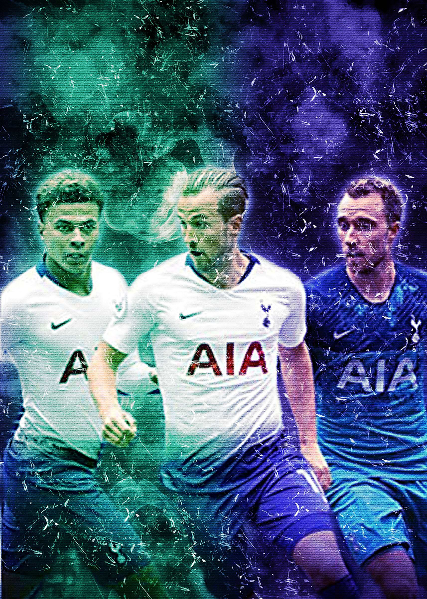 'Tottenham hotspur ' Poster, picture, metal print, paint by Muhammad ...