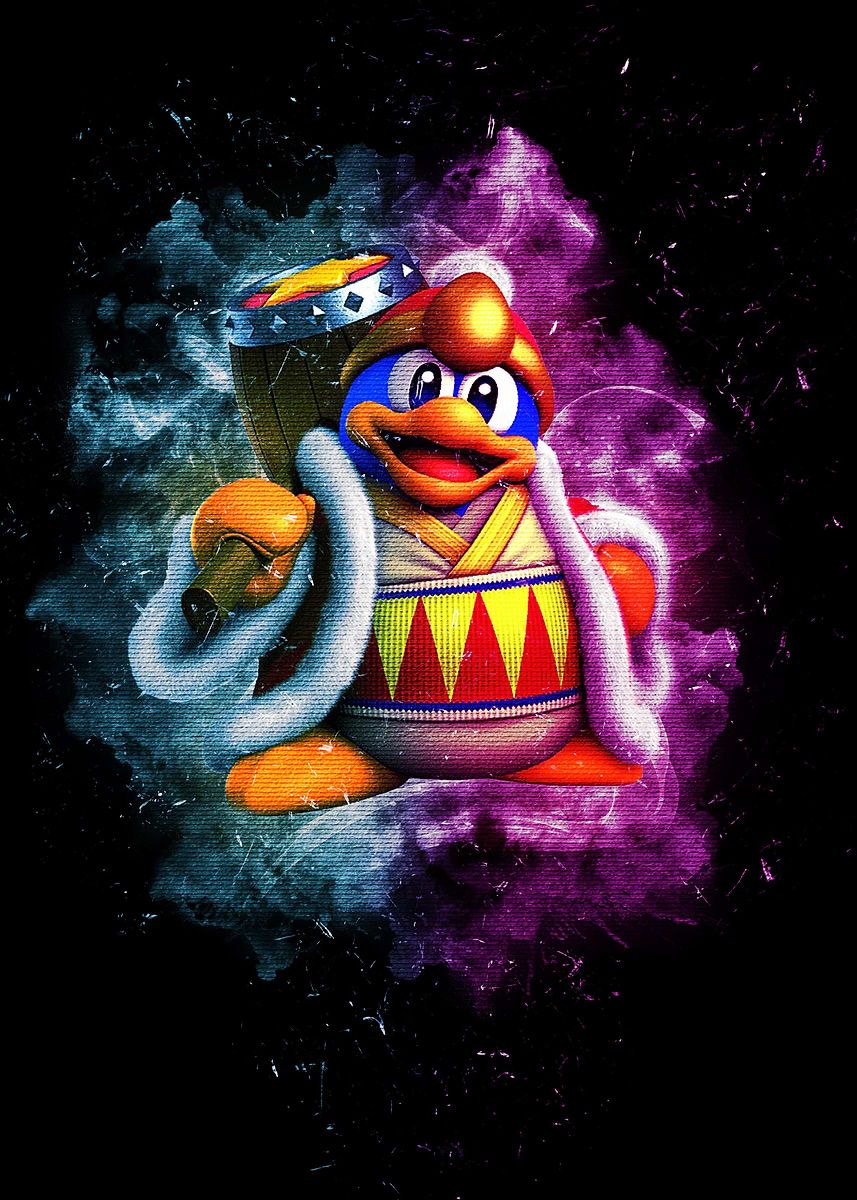 'King Dedede ' Poster, picture, metal print, paint by Muhammad Irsan ...