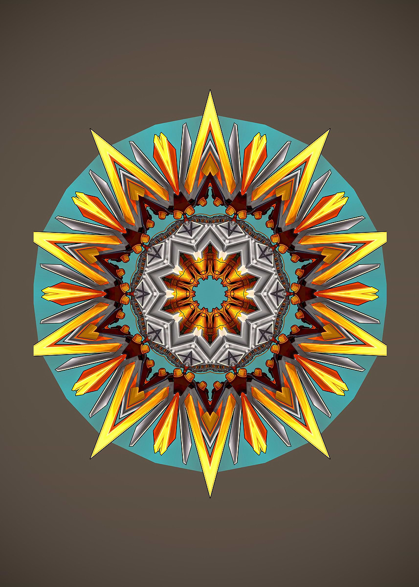 'MAXWELL STAR ' Poster, picture, metal print, paint by maxwell182 ...
