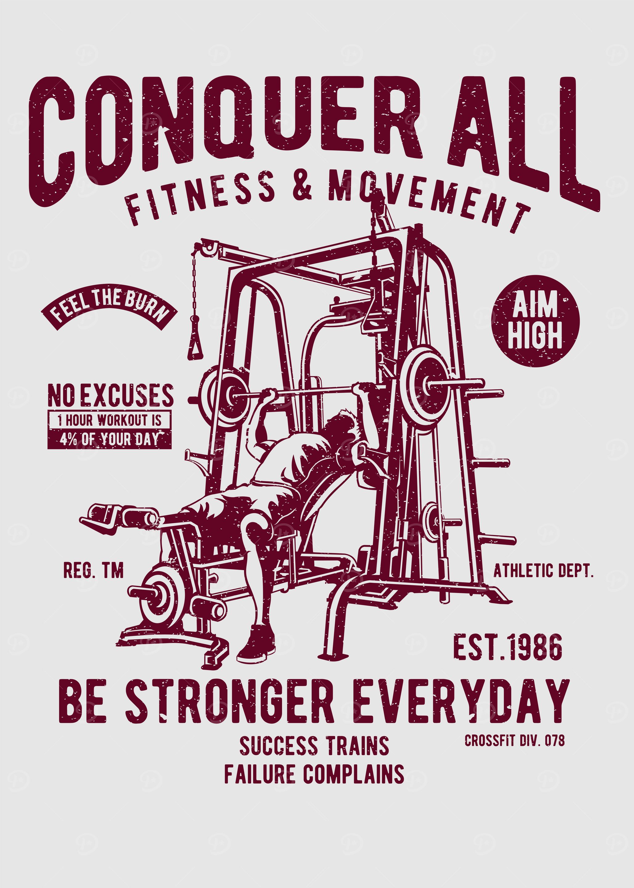 'Stronger Everyday' Poster, picture, metal print, paint by Chris ...
