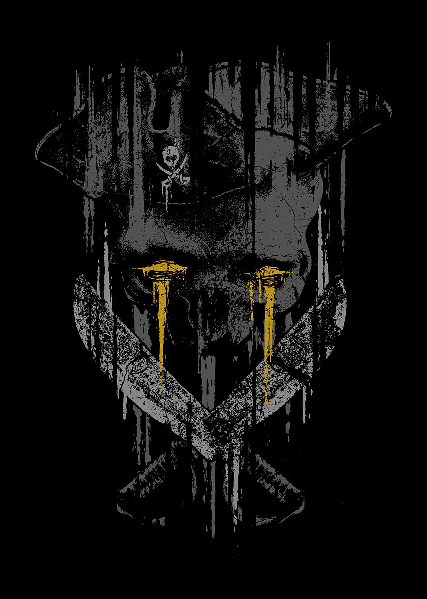 'Pirate Rust' Poster, picture, metal print, paint by Quilimo Studio ...