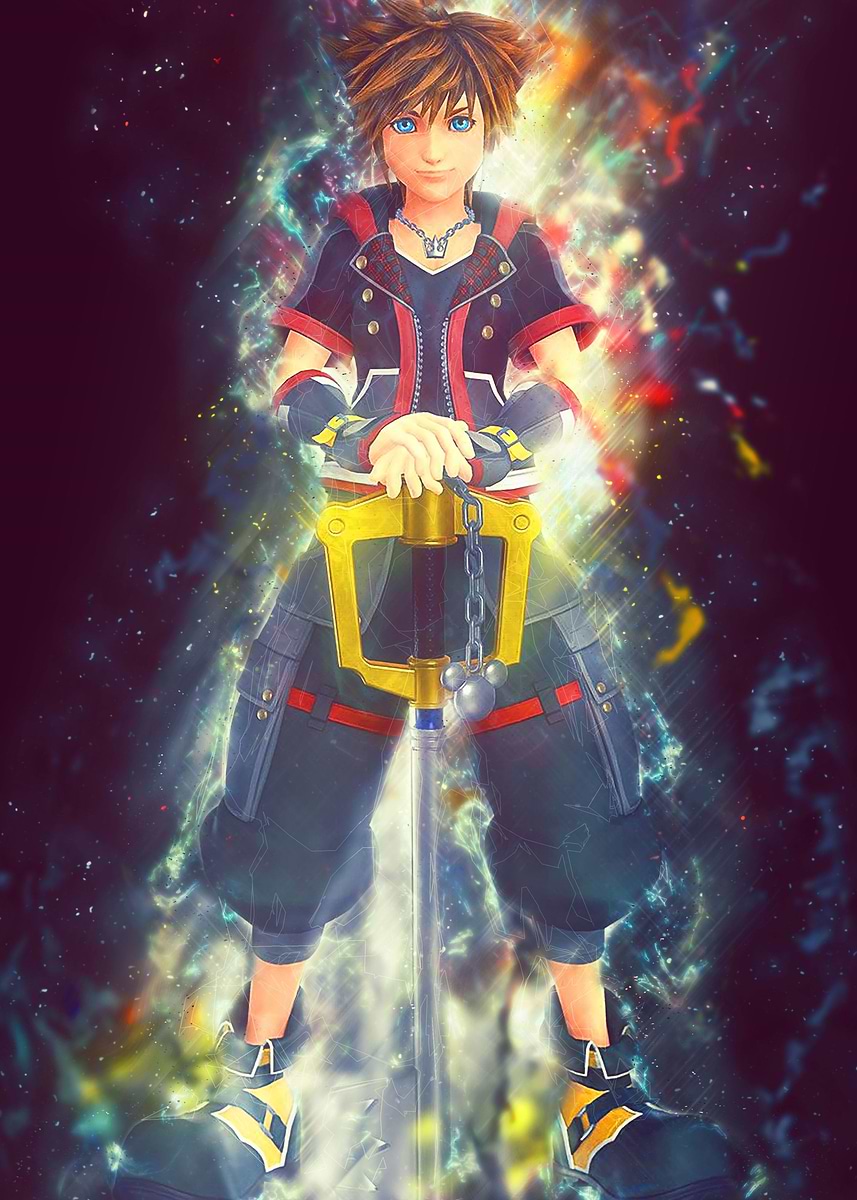 'Sora Particle' Poster, picture, metal print, paint by Ant Include ...