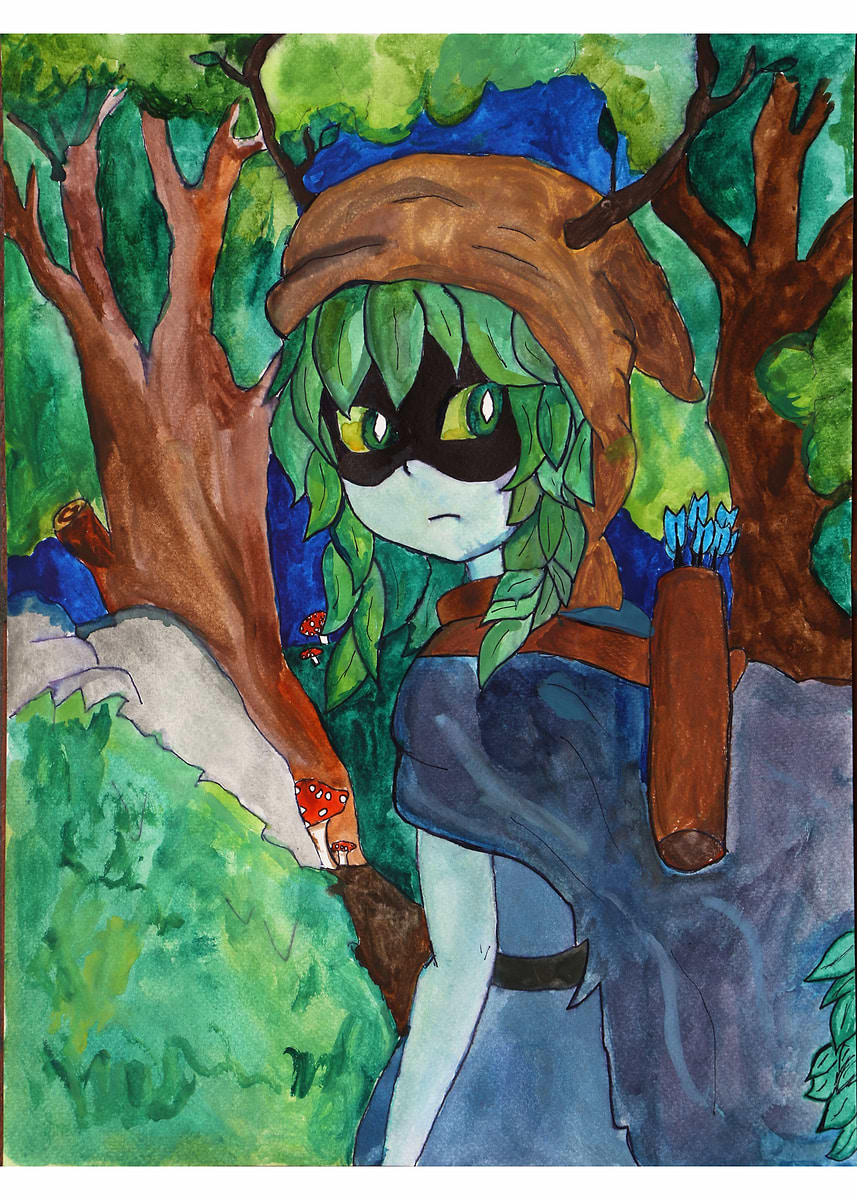 'Huntress Wizard' Poster, picture, metal print, paint by ferdinser66 ...