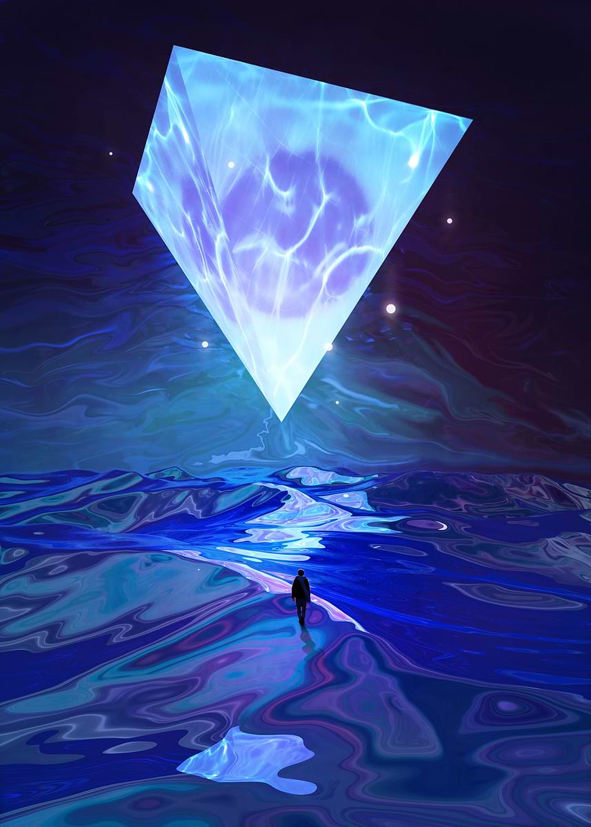 'Dreamwalker' Poster, picture, metal print, paint by Alexandre Poitras ...