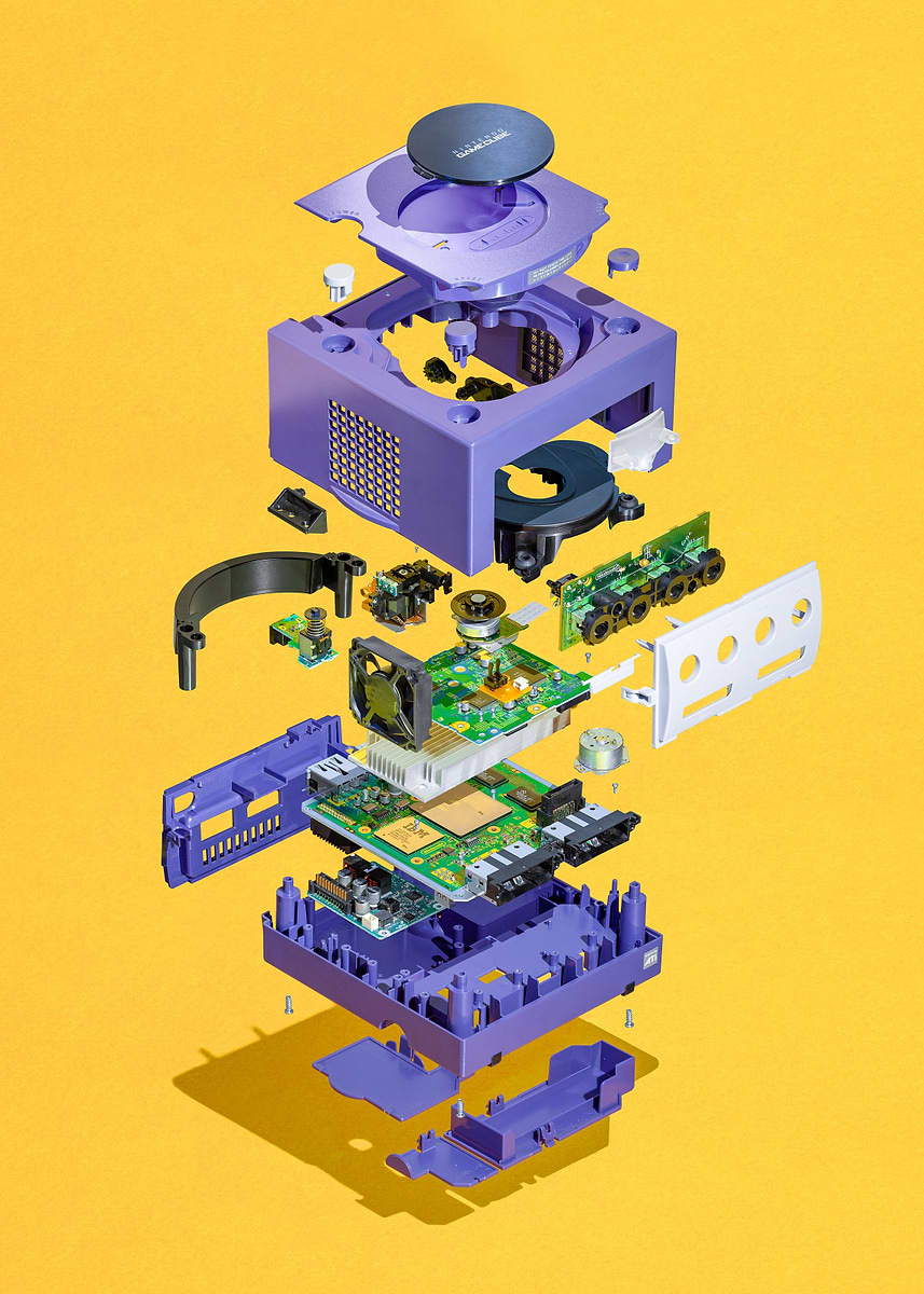 'Nintendo Gamecube' Poster, picture, metal print, paint by Richard ...