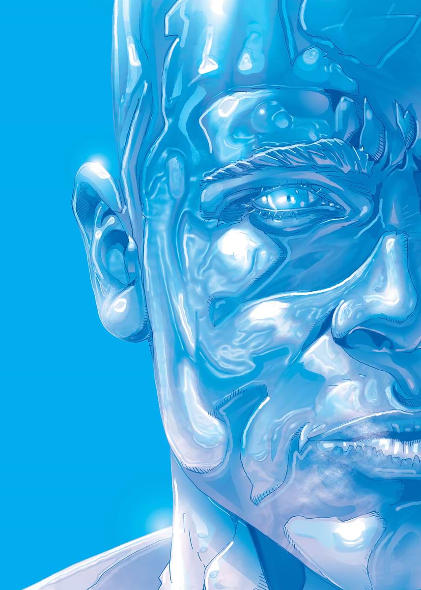 'Iceman' Poster, picture, metal print, paint by Marvel | Displate