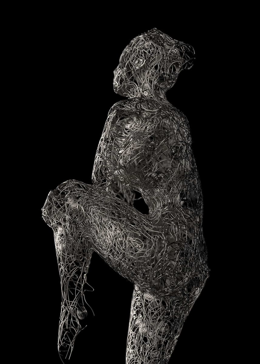 'Ephemeral girl' Poster, picture, metal print, paint by Aivaras ...