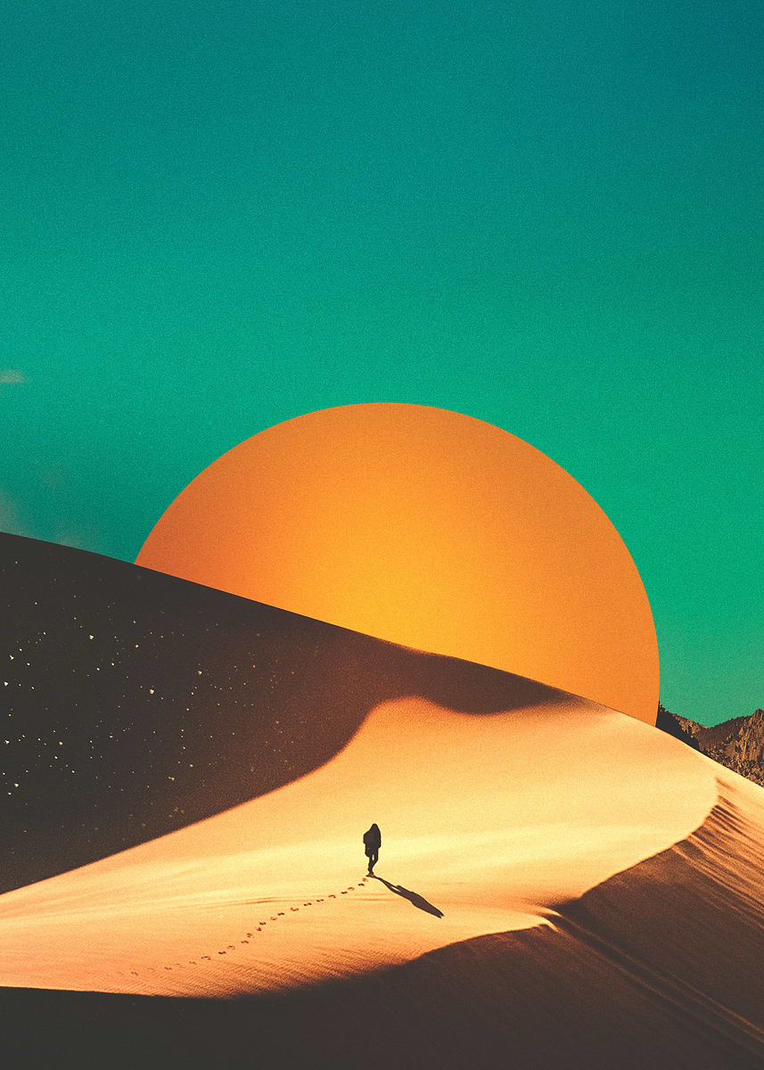 'Thirst' Poster, picture, metal print, paint by Fran Rodríguez | Displate